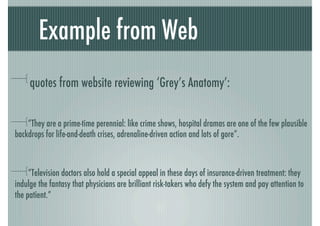 Example Of Tv Drama (Critical Research) | PPT