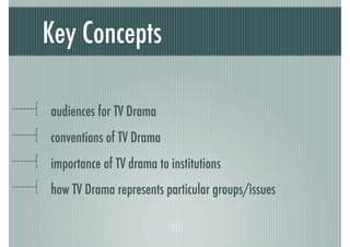 Example Of Tv Drama (Critical Research) | PPT