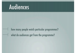 Example Of Tv Drama (Critical Research) | PPT