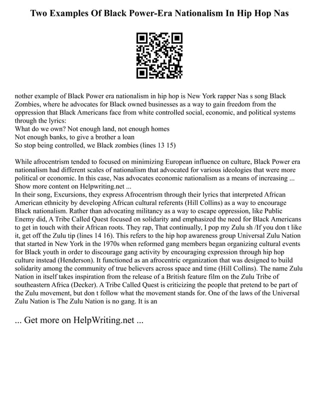 Example Paper In Mla Format - Example Papers | PDF