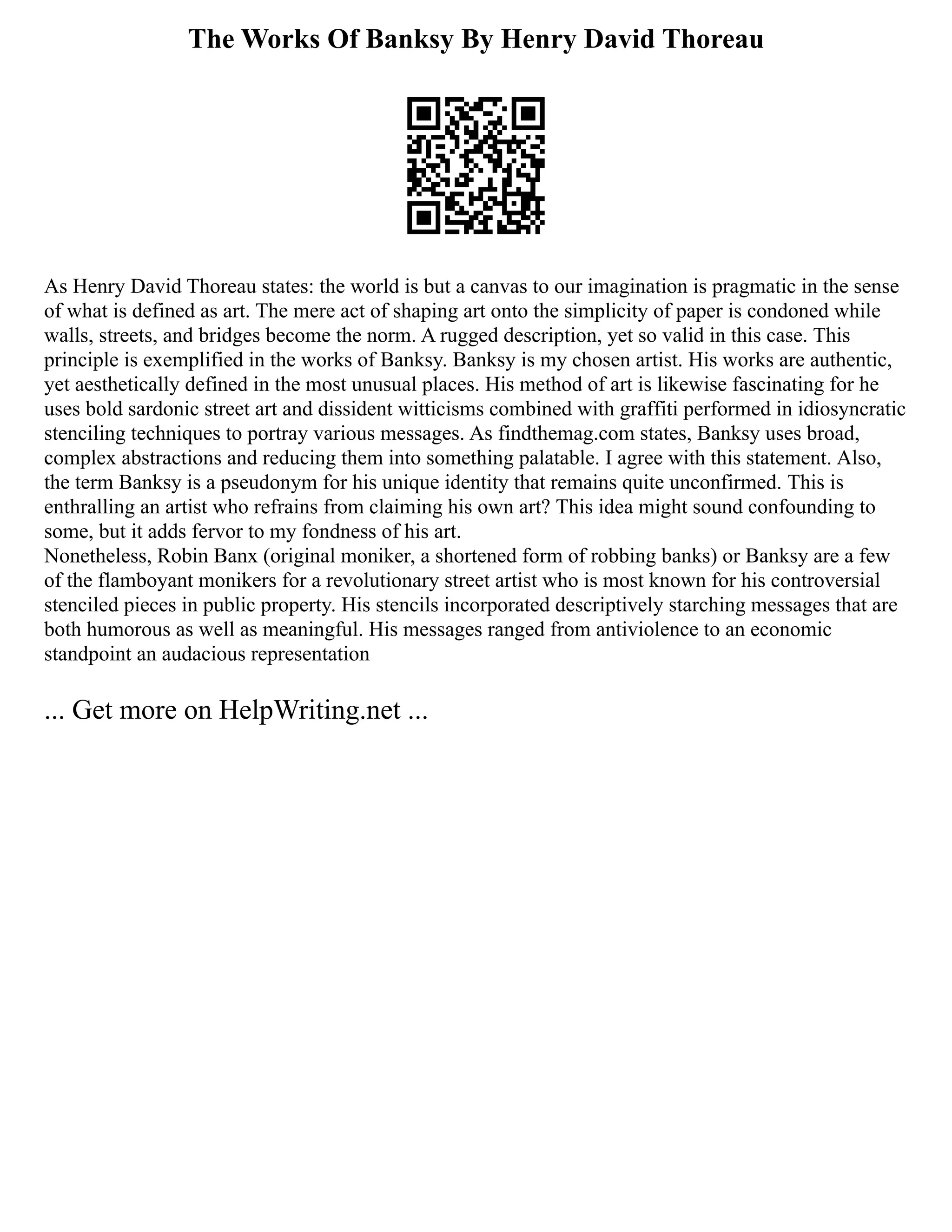 Example Paragraph About Myself. How To Write Abou | PDF