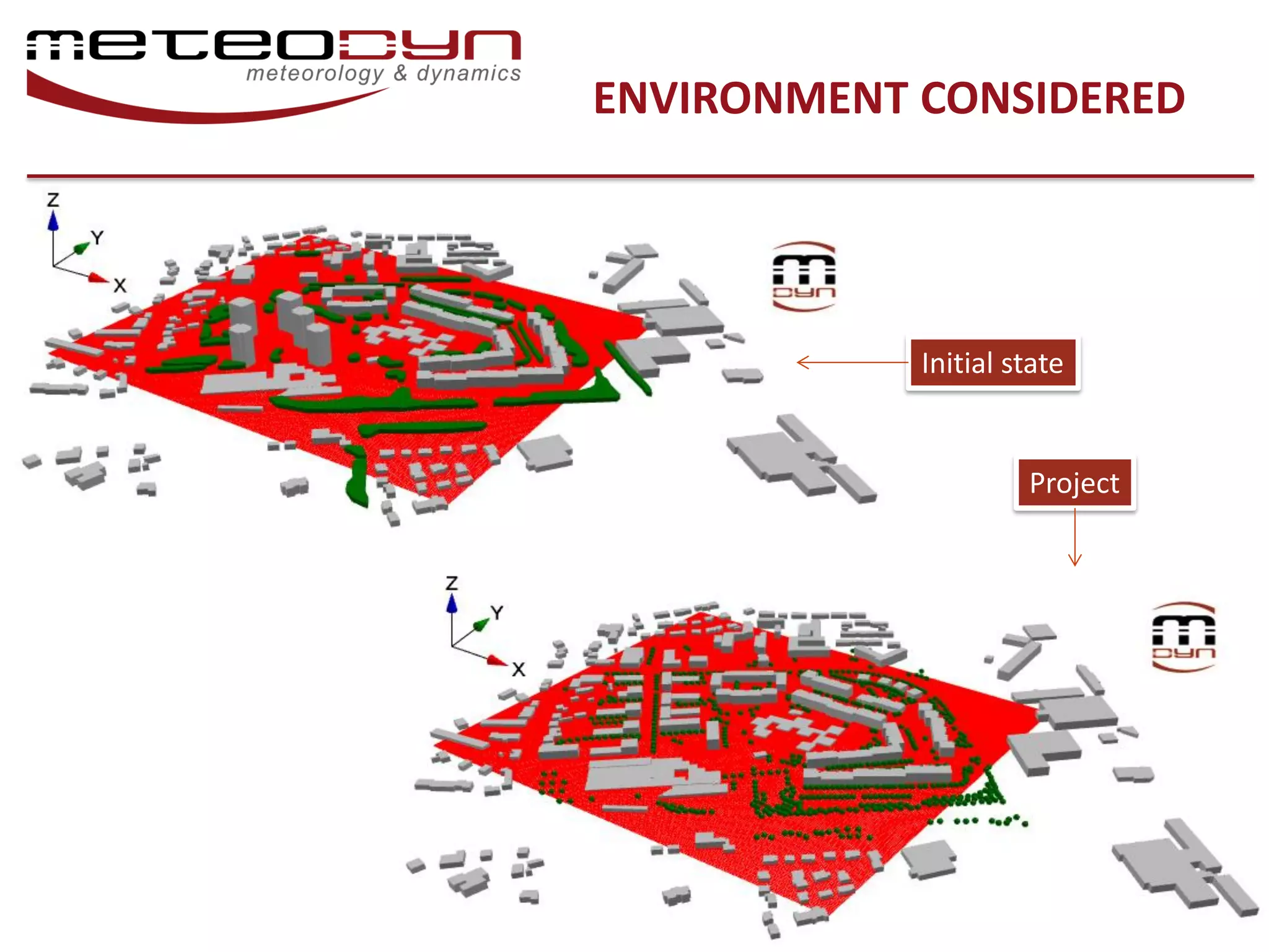 Example of Pedestrian Comfort & Safety study using CFD modelling ...