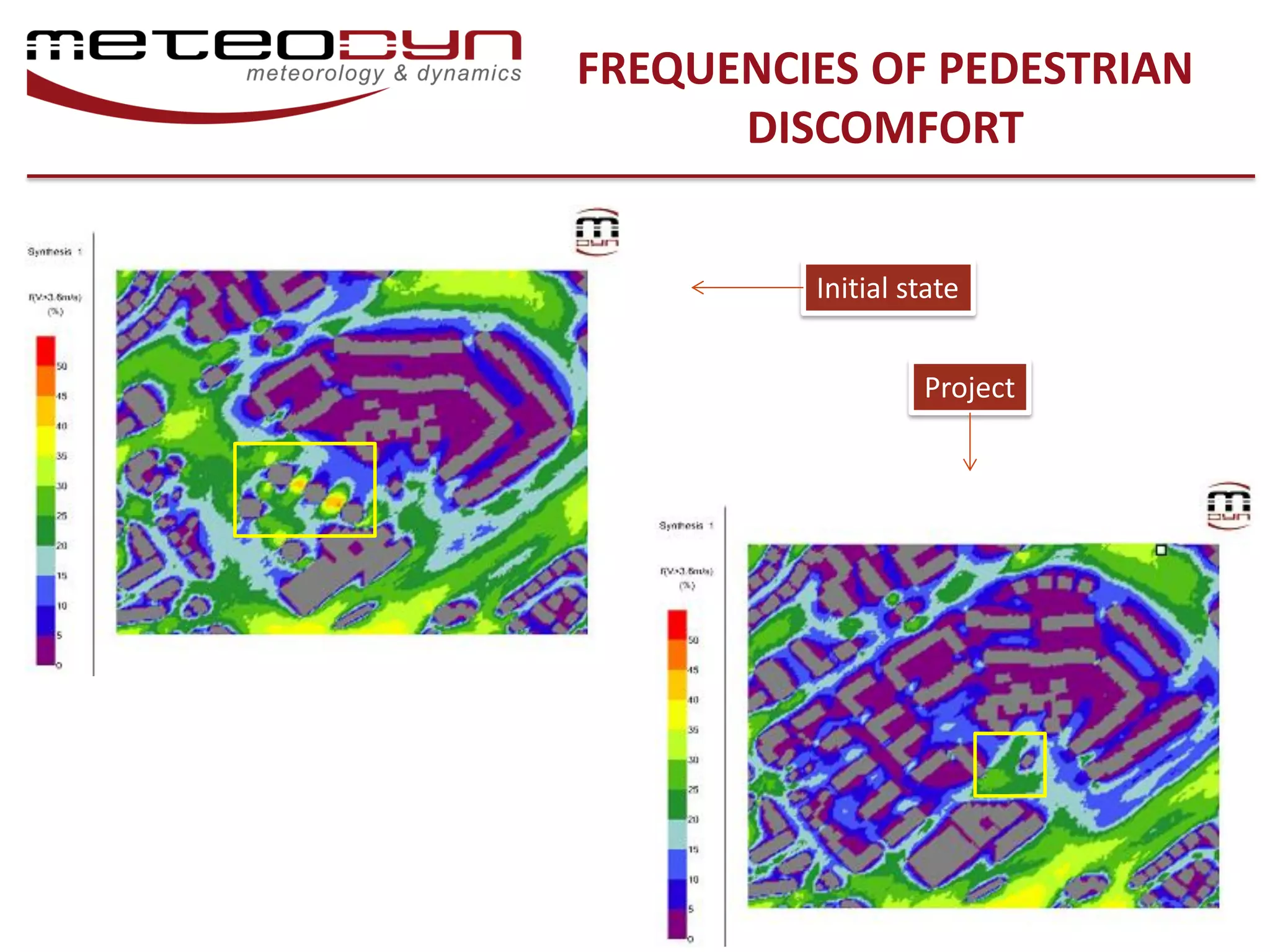 Example of Pedestrian Comfort & Safety study using CFD modelling ...
