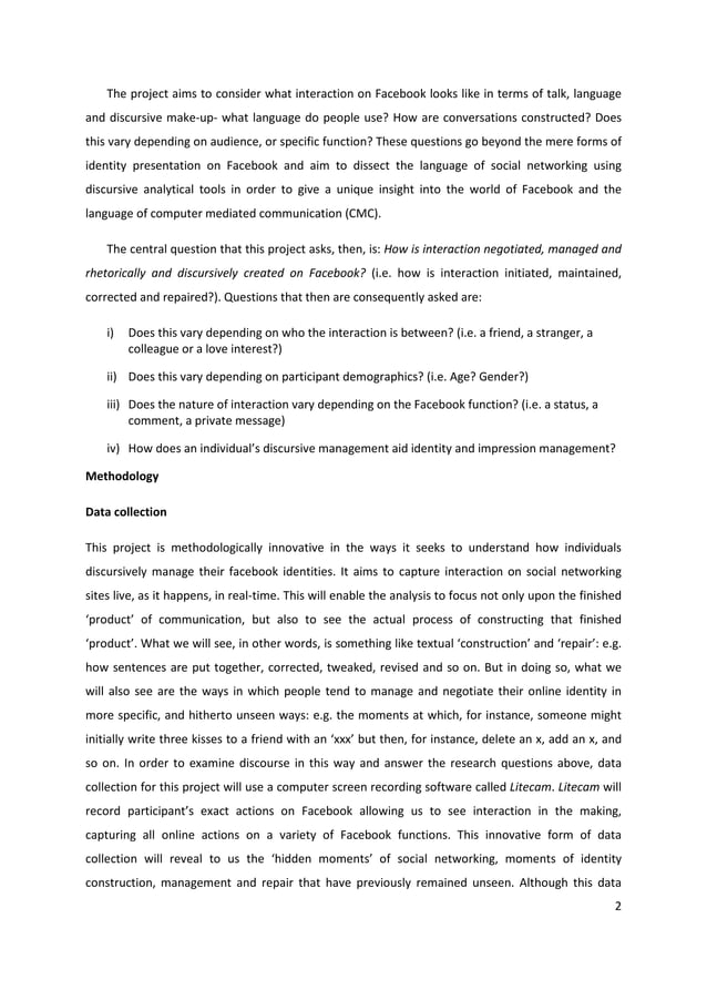 Example phd proposal | PDF