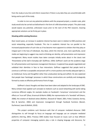 Example phd proposal | PDF