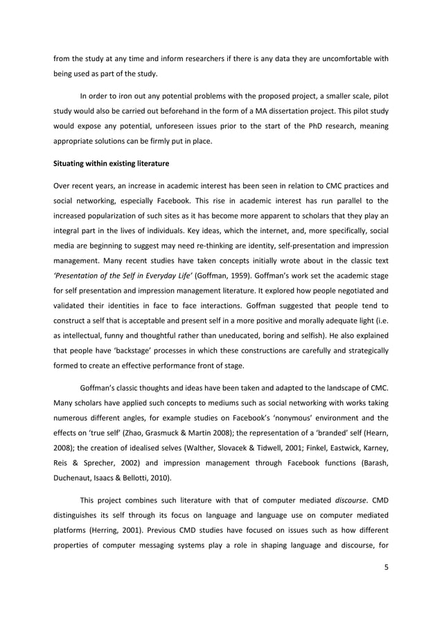 Example phd proposal | PDF