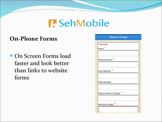 Example phone app | PPT