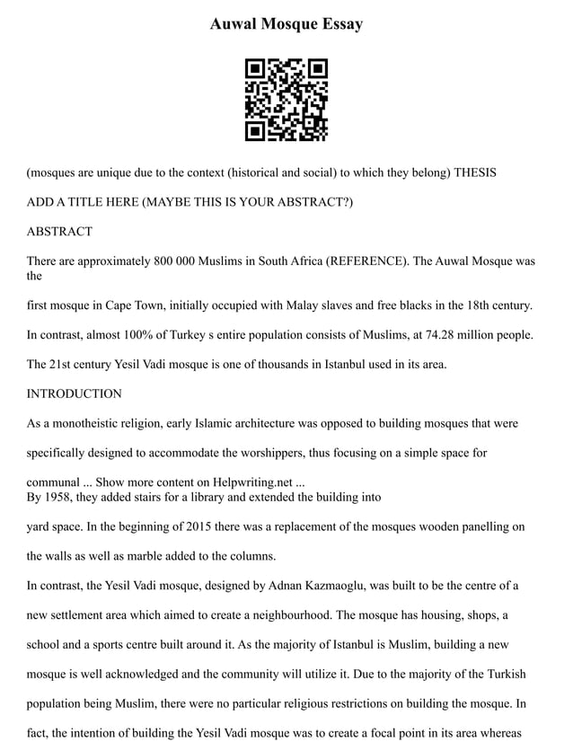 Example Position Paper Mun Position Paper For World | PDF