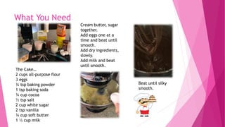 Chocolate Cake - Cooking Assignment | PPT