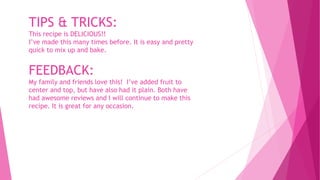 Chocolate Cake - Cooking Assignment | PPT