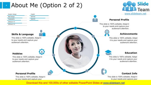 Example Presentation For Job Interview PowerPoint Presentation Slides | PDF