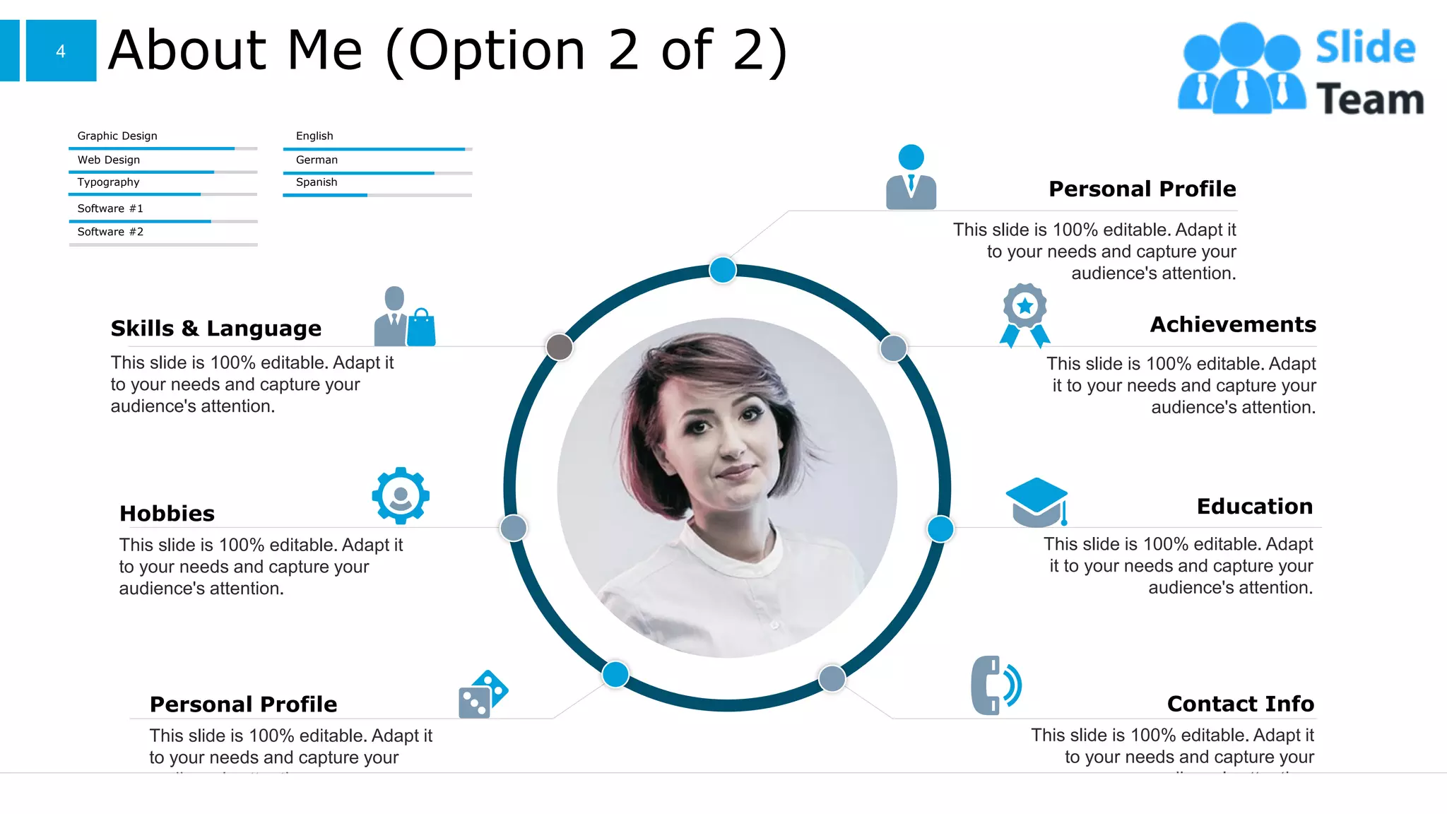 Example Presentation For Job Interview Powerpoint Presentation Slides | PPT