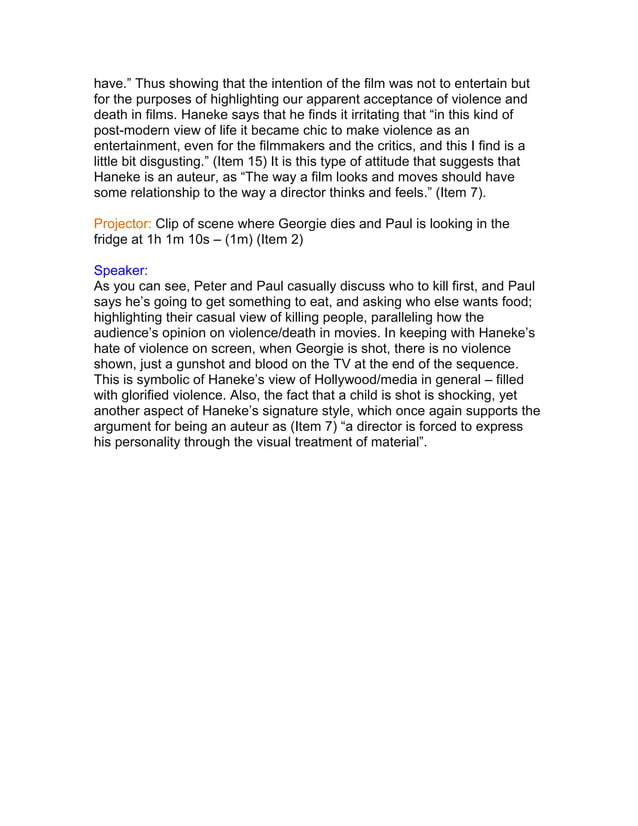 Example presentation script | DOCX