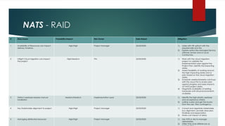 Cutover plan presentation and implementation | PPT