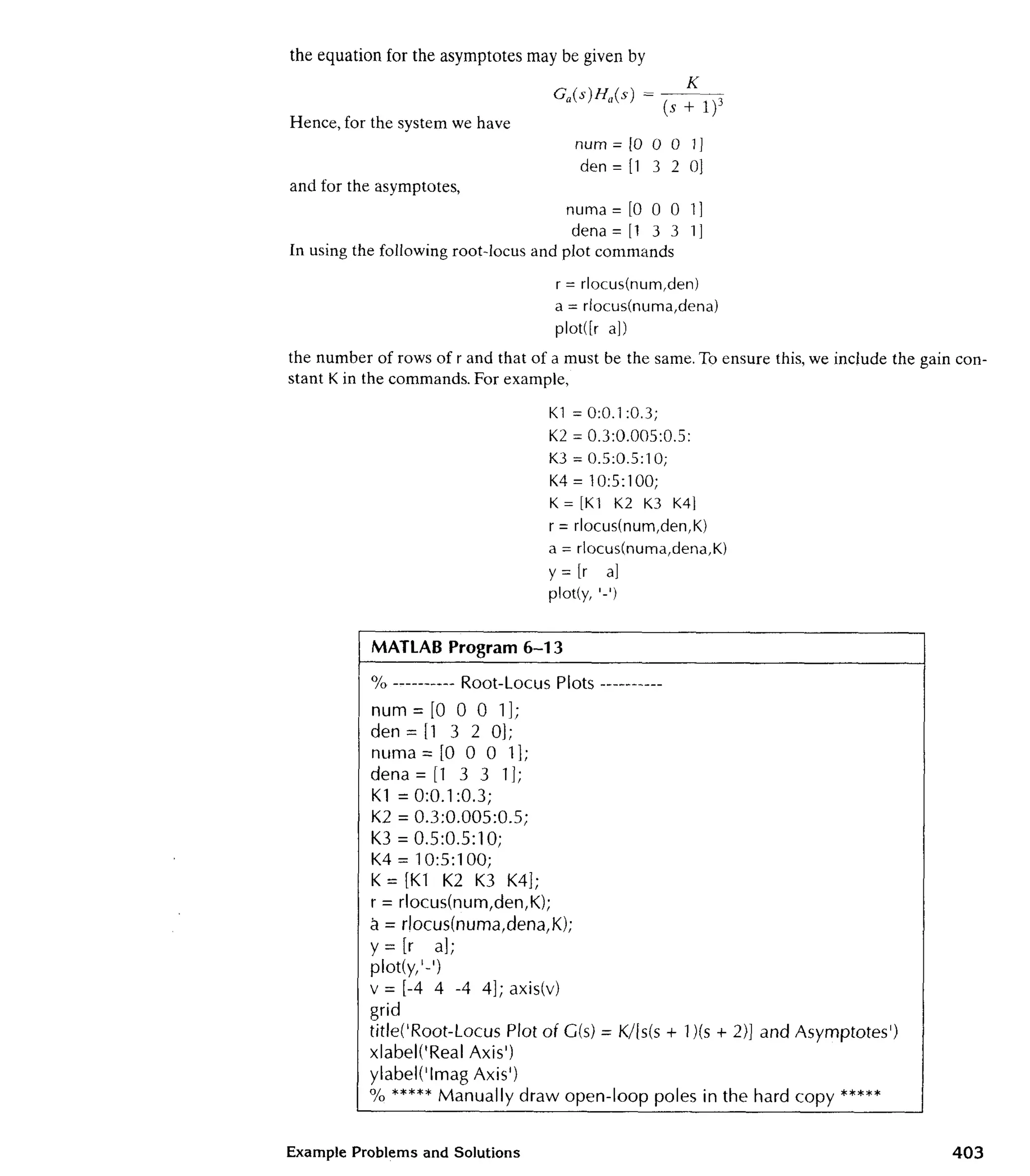 Example problems and_solutions_ogata_root_locus | PDF