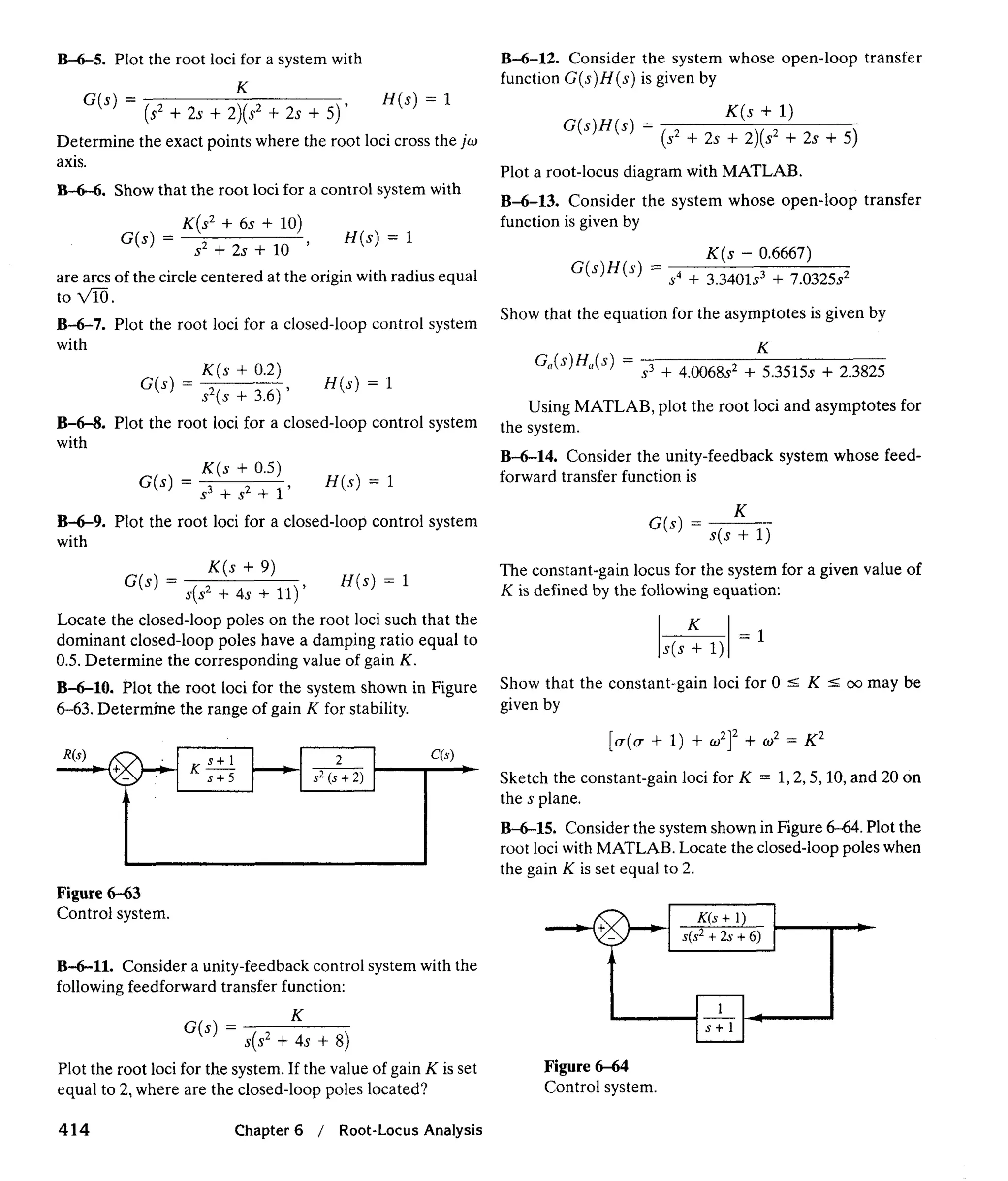 Example problems and_solutions_ogata_root_locus | PDF