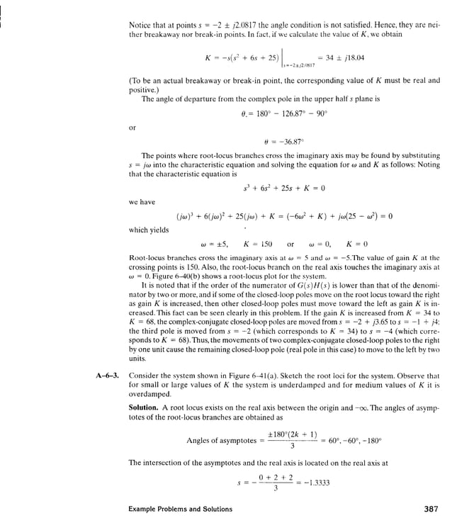 Example problems and_solutions_ogata_root_locus | PDF