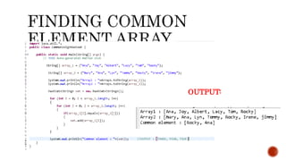 Example program | PPTX