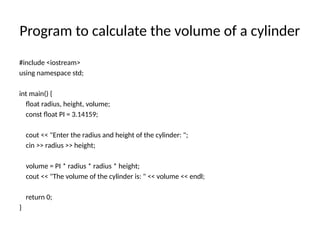Example Programs of CPP programs ch 1.pptx