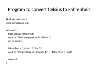 Example Programs of CPP programs ch 1.pptx