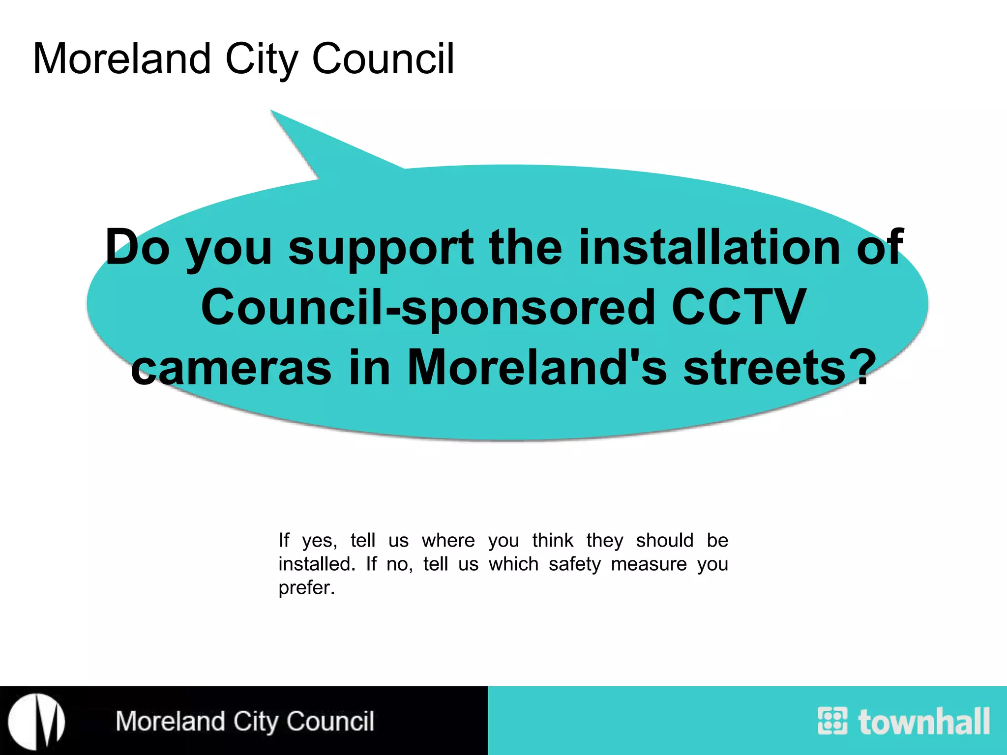 Example townhall questions | PPT