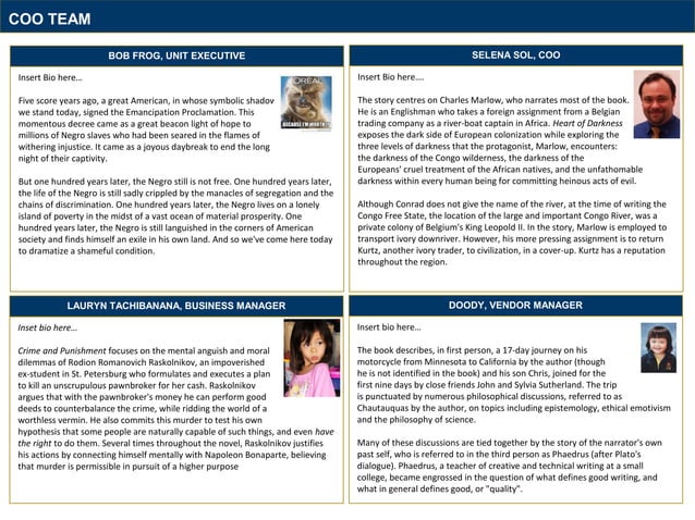 Example regional coo run book | PPT