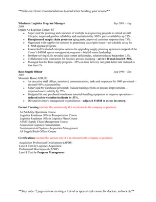 Example Resume | DOC