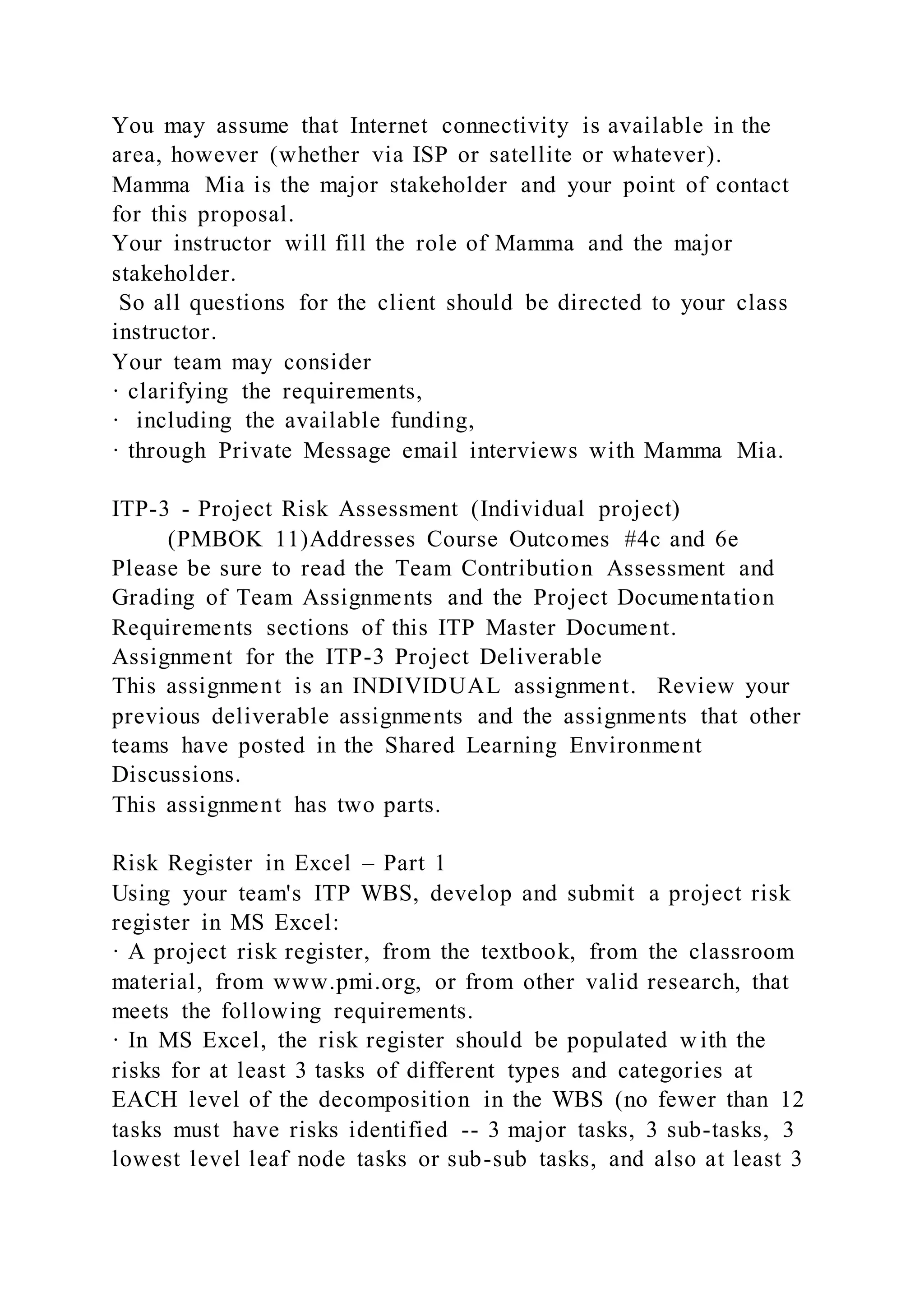Example Risk RegisterExample Risk Register.xlsx WBS 1 20 | PDF