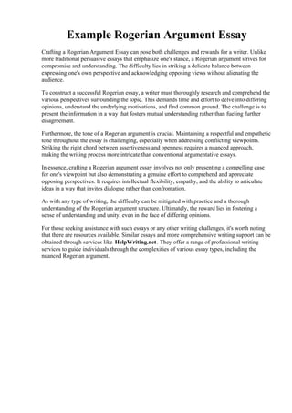 Example Rogerian Argument Essay.pdf