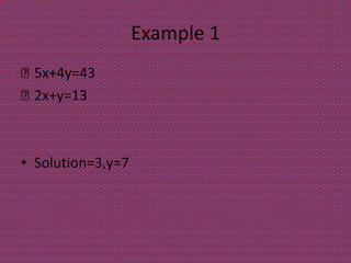 Secondary 2 Mathematics-Simultaneous Linear Equation in 2 Unknowns ...