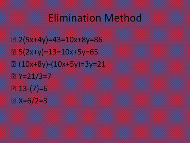 Secondary 2 Mathematics-Simultaneous Linear Equation in 2 Unknowns ...