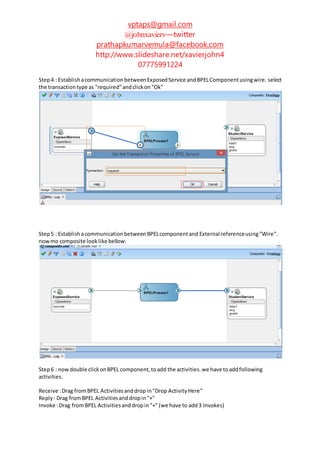 oracle soa Examples | PDF