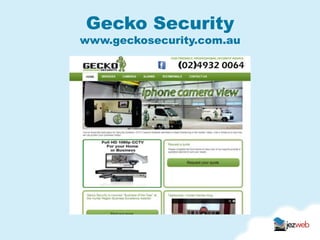 Examples of our website work | PPTX