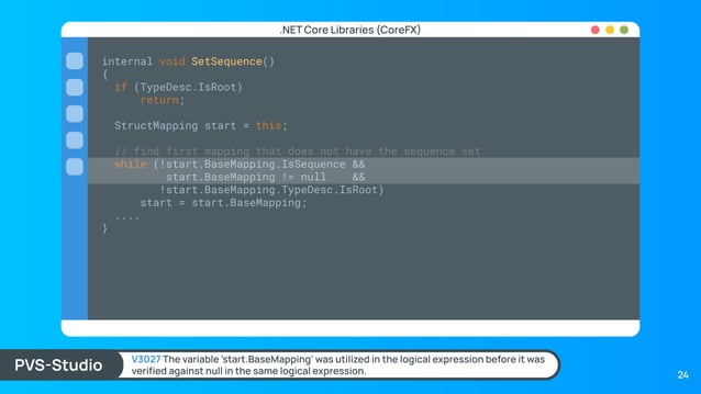 PVS-Studio in 2021 - Error Examples | PPT
