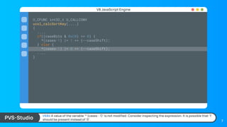 PVS-Studio in 2021 - Error Examples | PPT