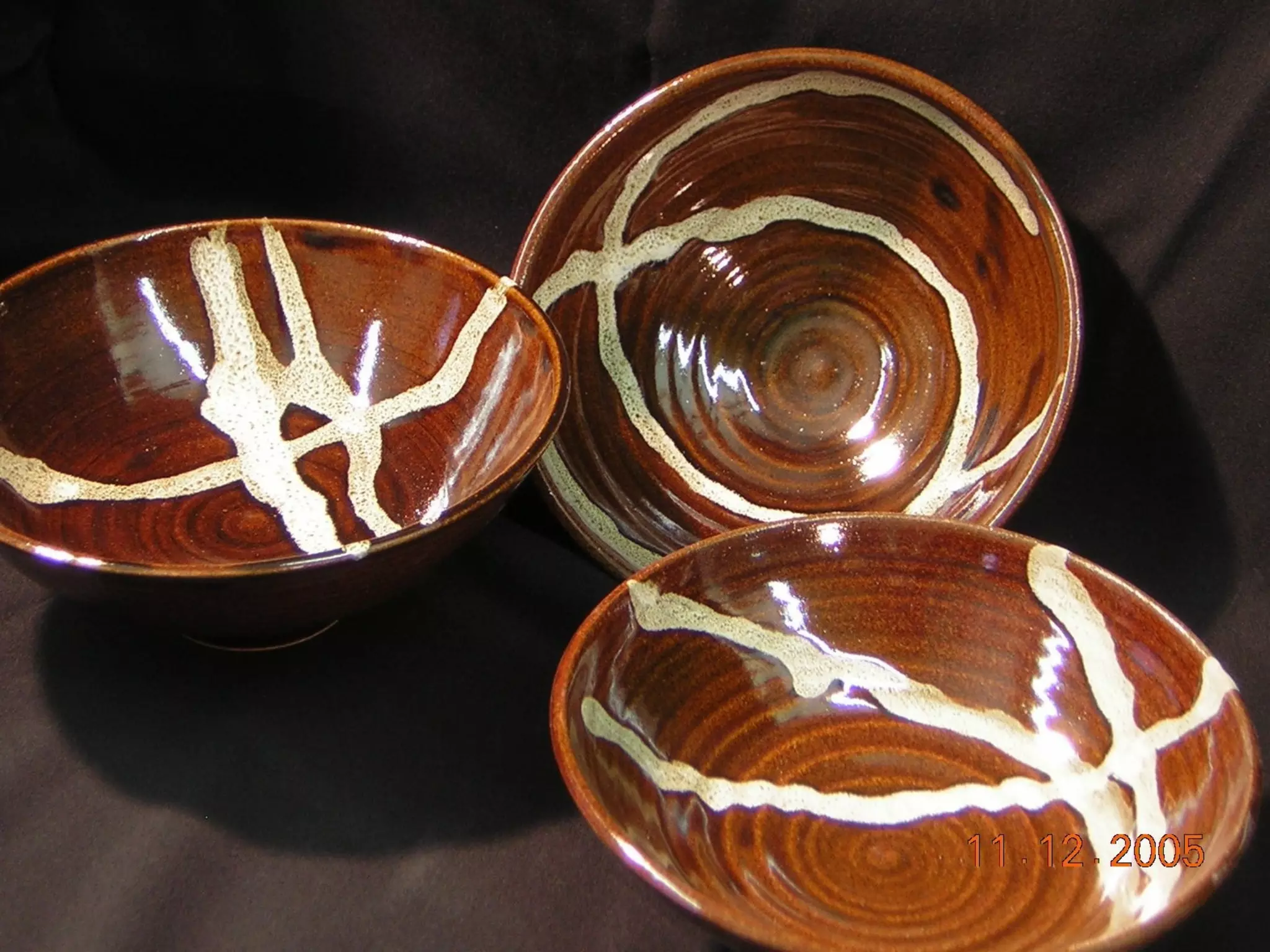 Examples of domestic ceramics and pottery, including sculptures made by ...