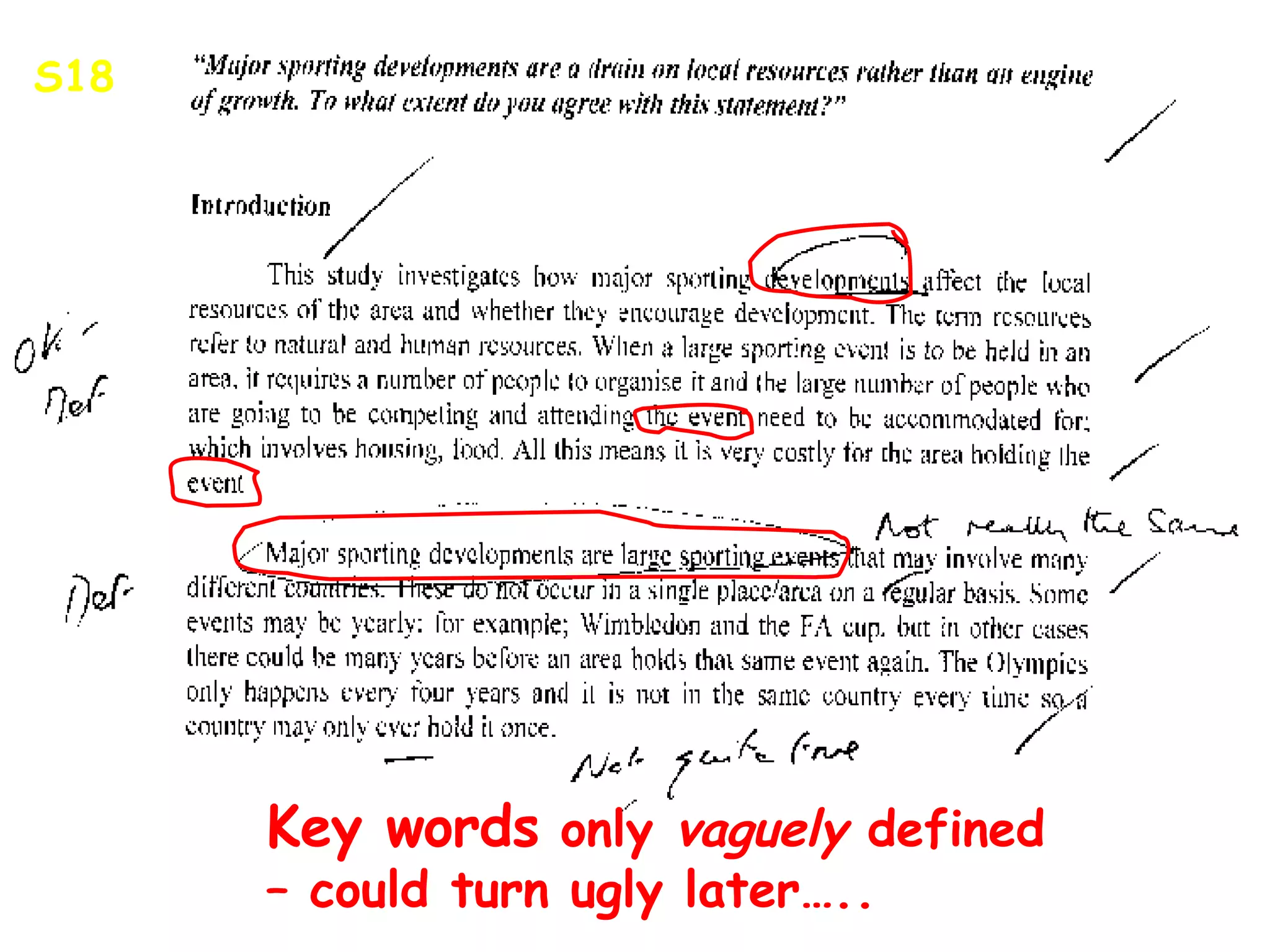 Examples Of Good And Bad Essays | PPT