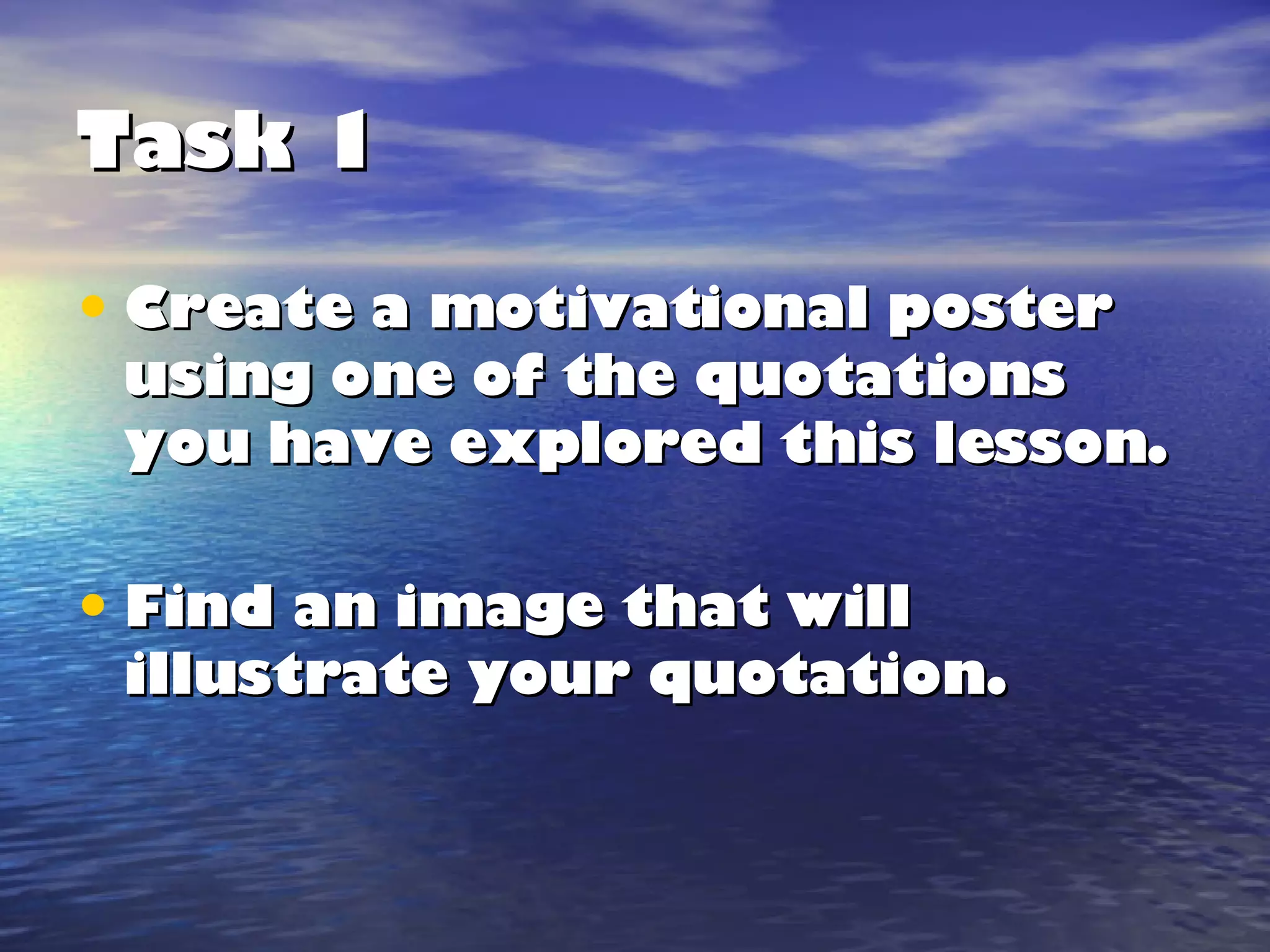 Examples Of Motivational Posters | PPT