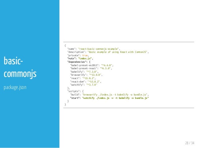 React Basic Examples