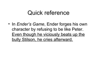 Using multiple examples in expository writing | PPT