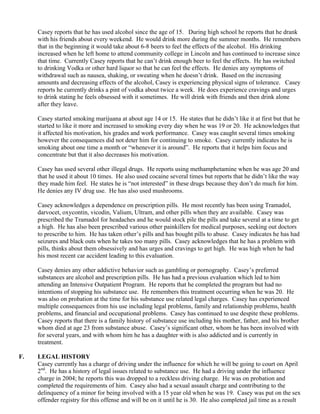 Example SA Assessment Diagnosis | PDF