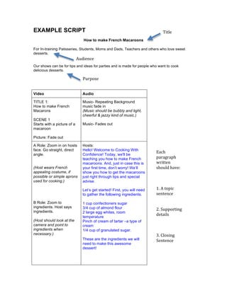 Example script | PDF