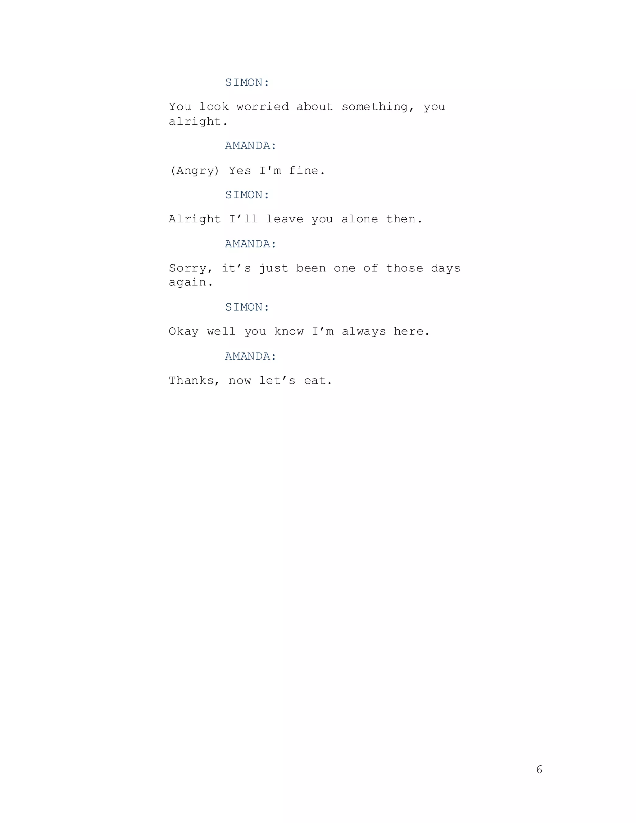 Example script from treatments | PDF