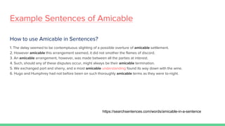 Example sentences in english 2 | PPT