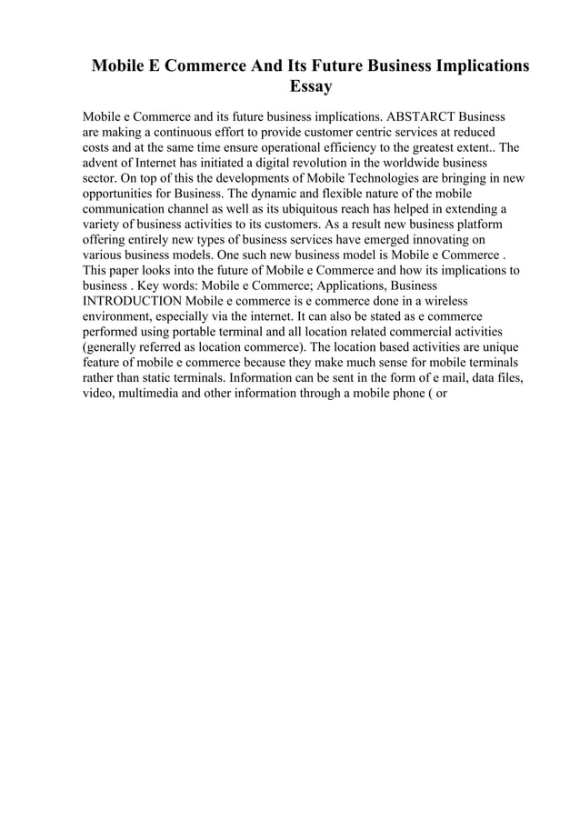 Examples For Narrative Essay | PDF