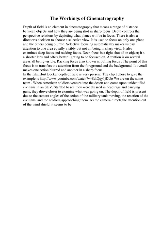 Examples For Narrative Essay | PDF