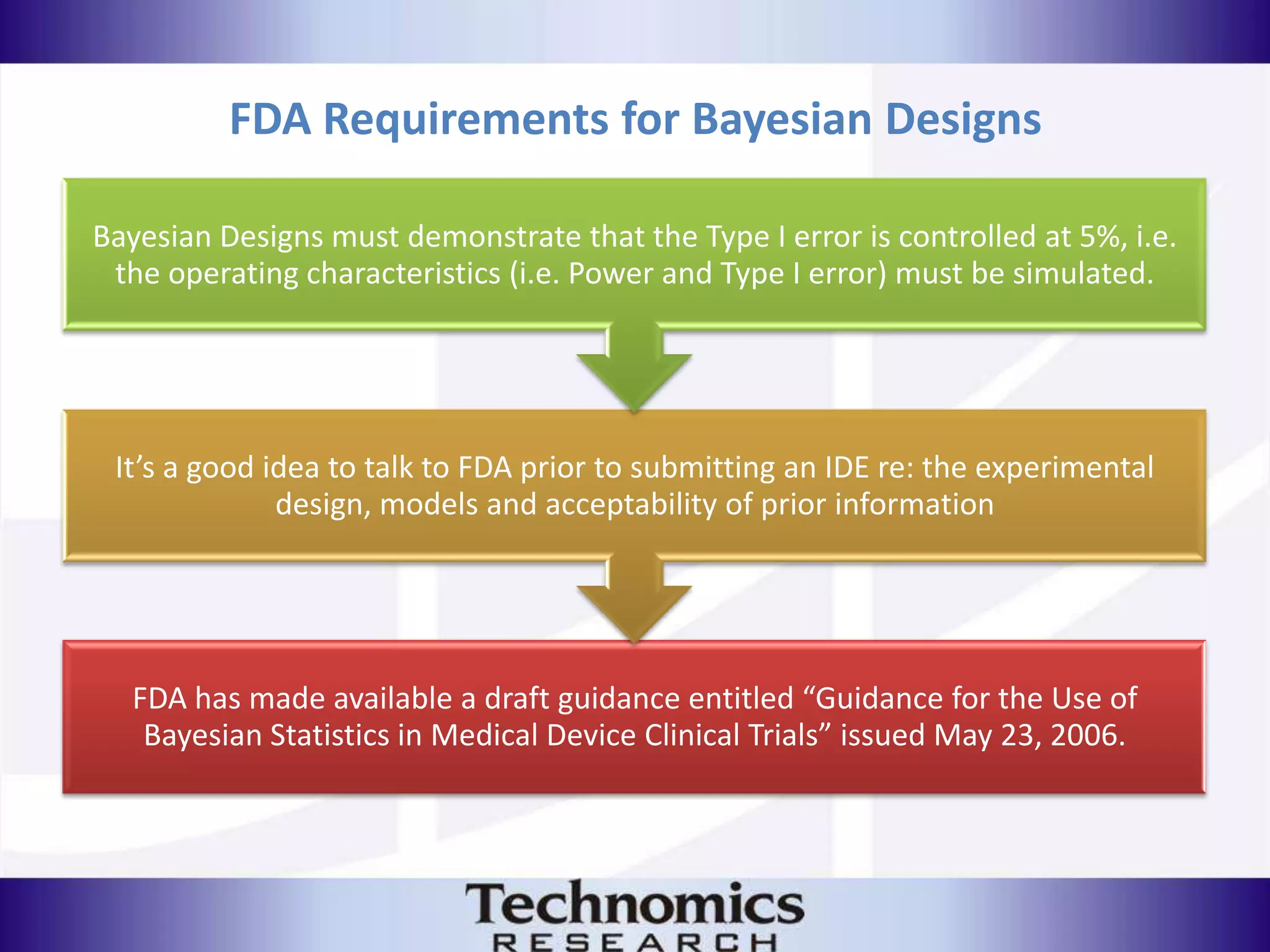 Examples From Medical Device Clinical Trials To Illustrate Advantages ...
