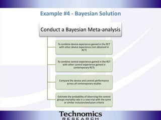 Examples From Medical Device Clinical Trials To Illustrate Advantages ...