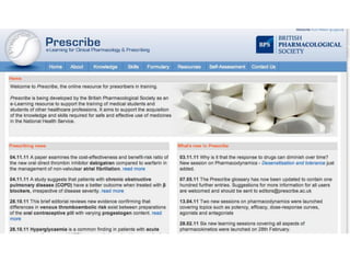Examples from prescribe | PPTX
