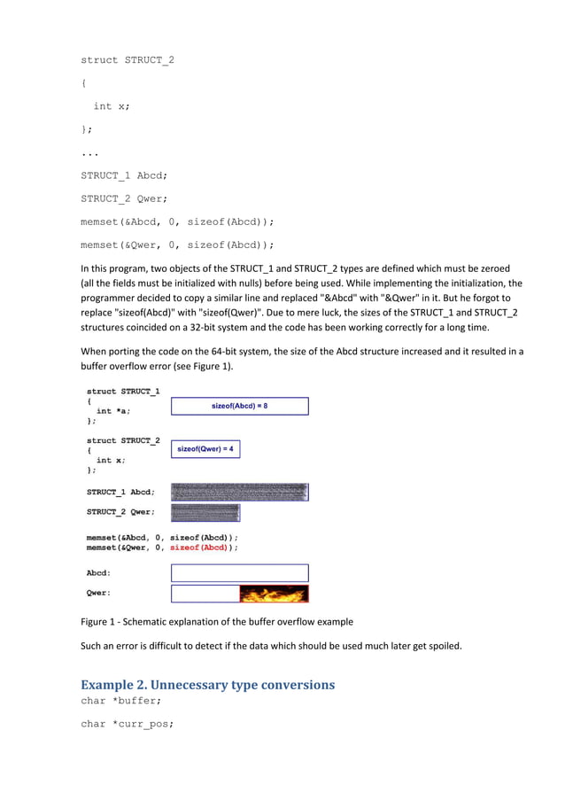 A Collection of Examples of 64-bit Errors in Real Programs | PDF